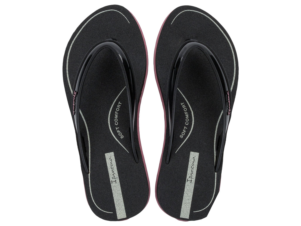 Sandalia Mujer Negro/Lila Rio Ipanema – Ipanema Chile